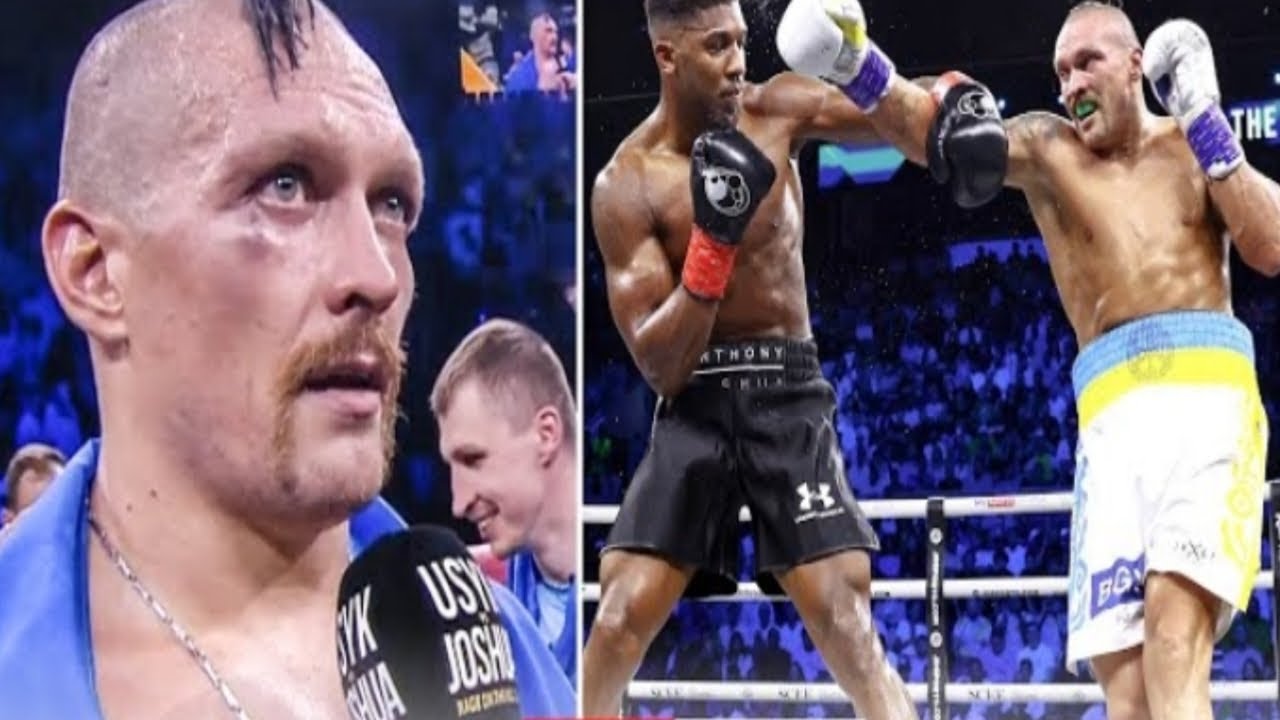 FIGHT HIGHLIGHTS ( OLEKSANDR USYK VS ANTHONY JOSHUA 2 - YouTube