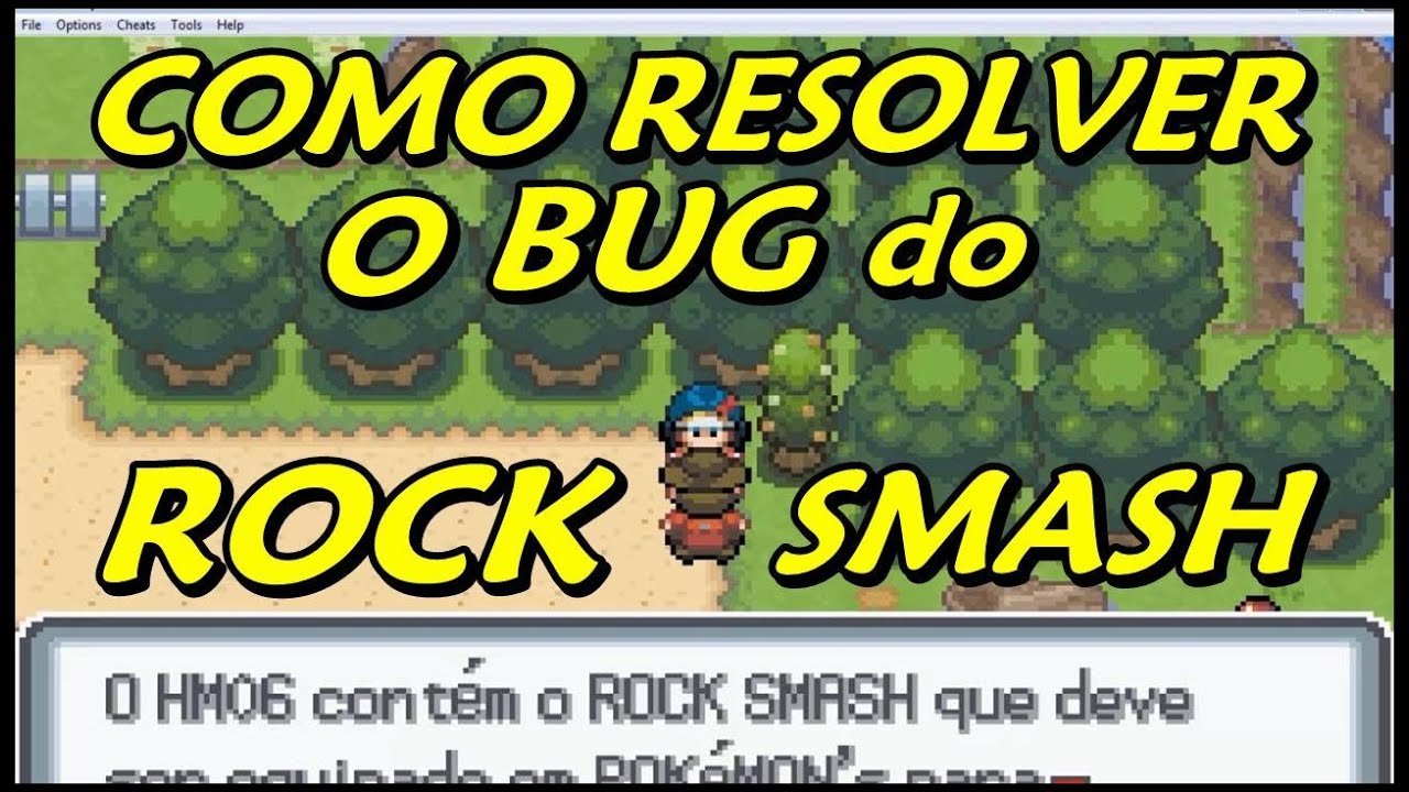 Como Resolver o Bug do Rock Smash em Pokémon Light Platinum - YouTube