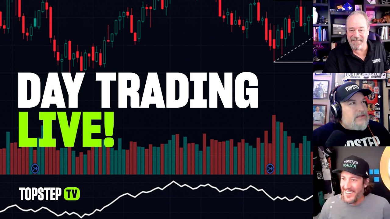 TopstepTV Trading Room: Michael/Andre vs. Hoag/Deeyana; Jared Tendler ...