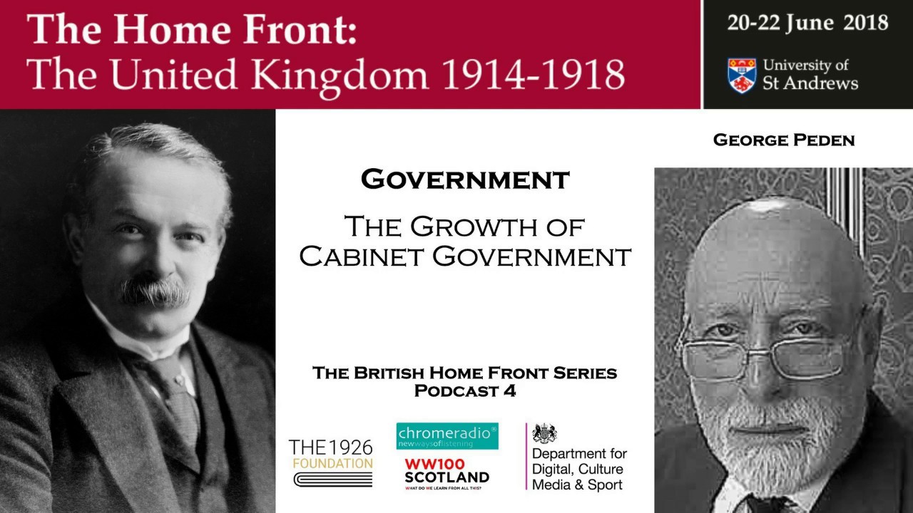 THE BRITISH HOME FRONT 4 | The Growth of Cabinet Government - George ...