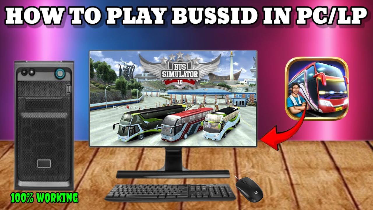 How To Play Bus Simulator Indonesia in Pc & Laptop | Play Bussid in pc ...