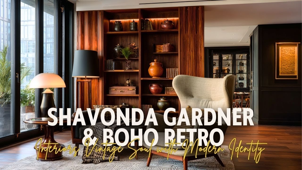 Shavonda Gardner & Boho Retro Interiors Vintage Soul with Modern ...