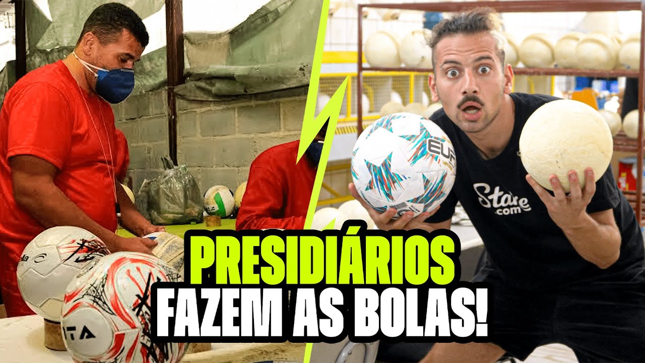 FUI NA FÁBRICA DE BOLAS DE FUTEBOL! - YouTube