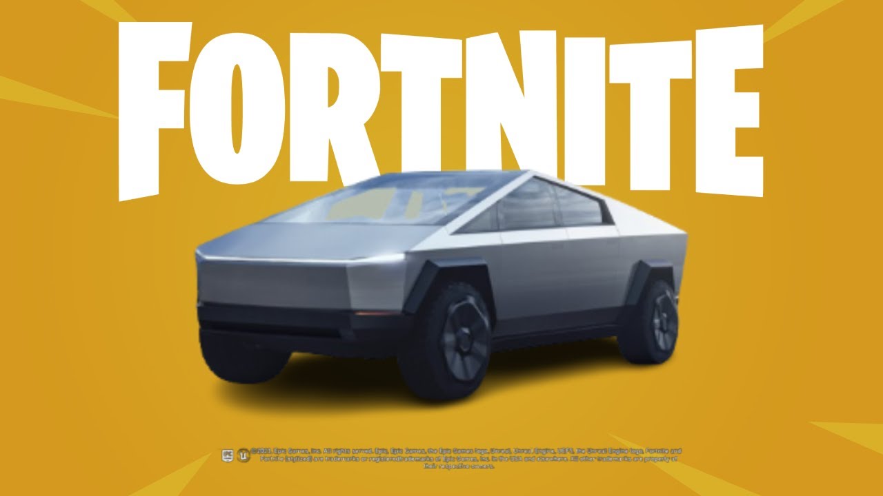 FORTNITE X TESLA TRAILER - YouTube
