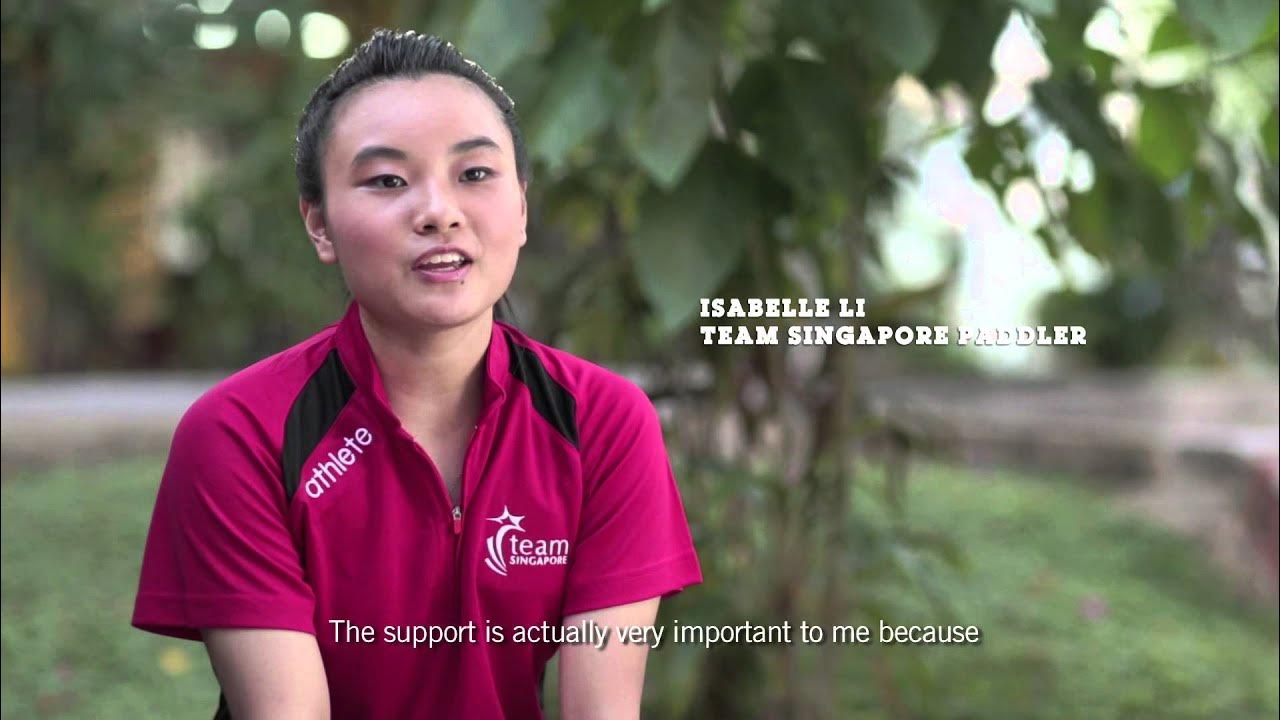 Together We Are Stronger - Isabelle, Clarence and Xuejie (Team Singapore Paddlers) - YouTube