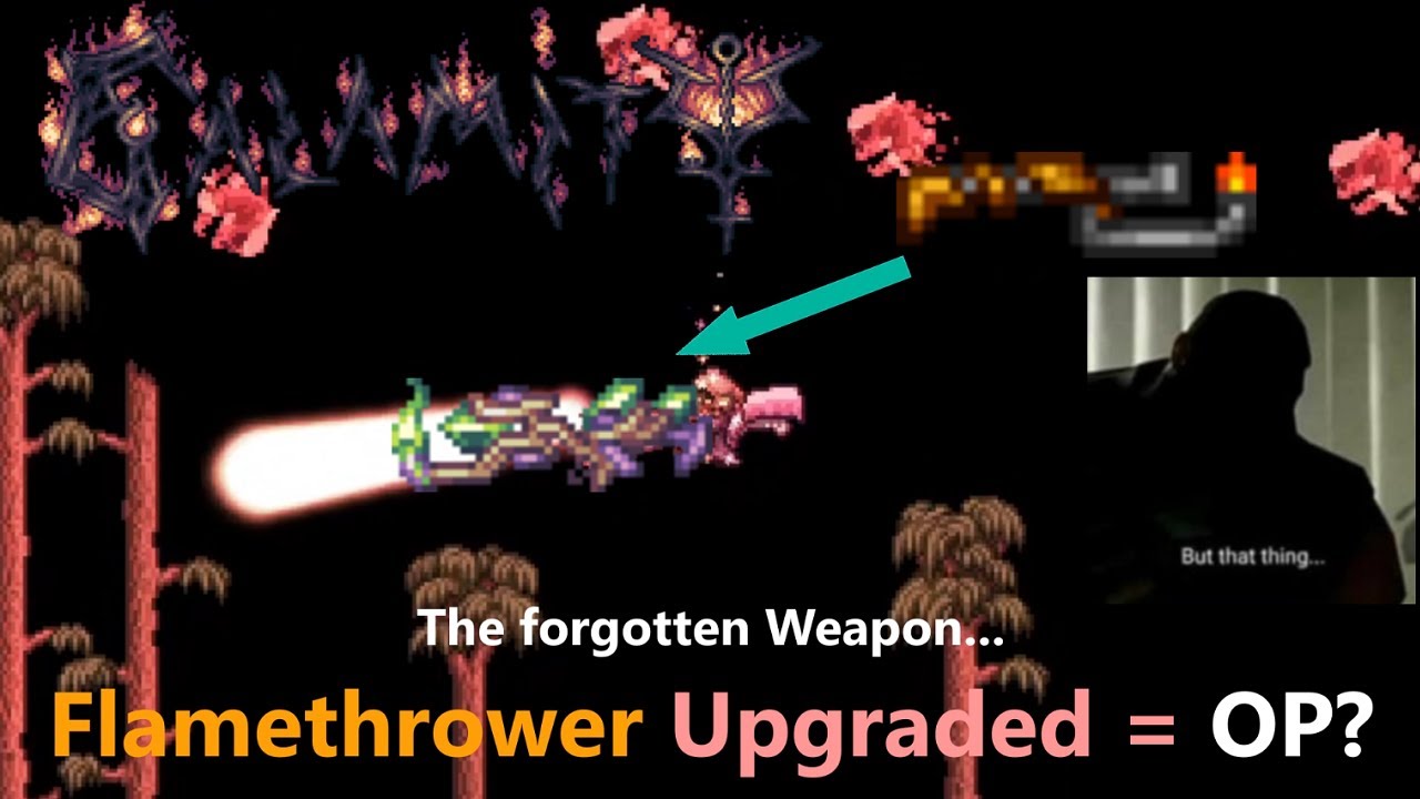 Terraria's most "famous" weapons upgraded ─ In calamity mod - YouTube