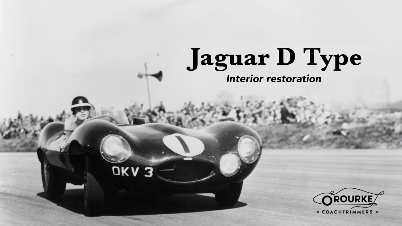 Jaguar D-Type Interior Restoration - YouTube
