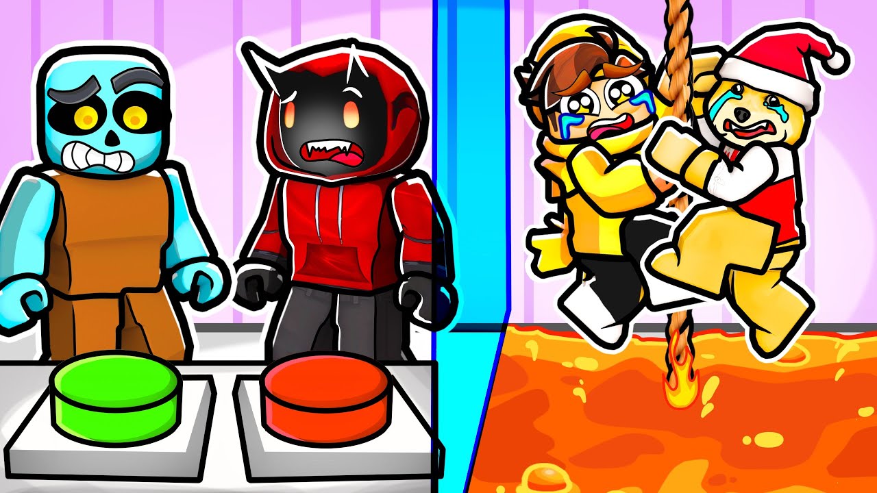 We Played 4 PLAYER TEAMWORK OBBY PUZZLES In Roblox... - YouTube