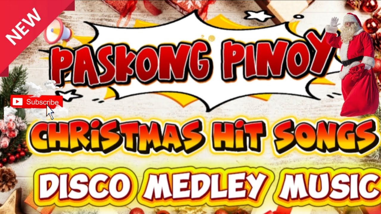 Paskong Pinoy Christmas Hit Songs I DISCO MEDLEY REMIX I MARU MIXED ...