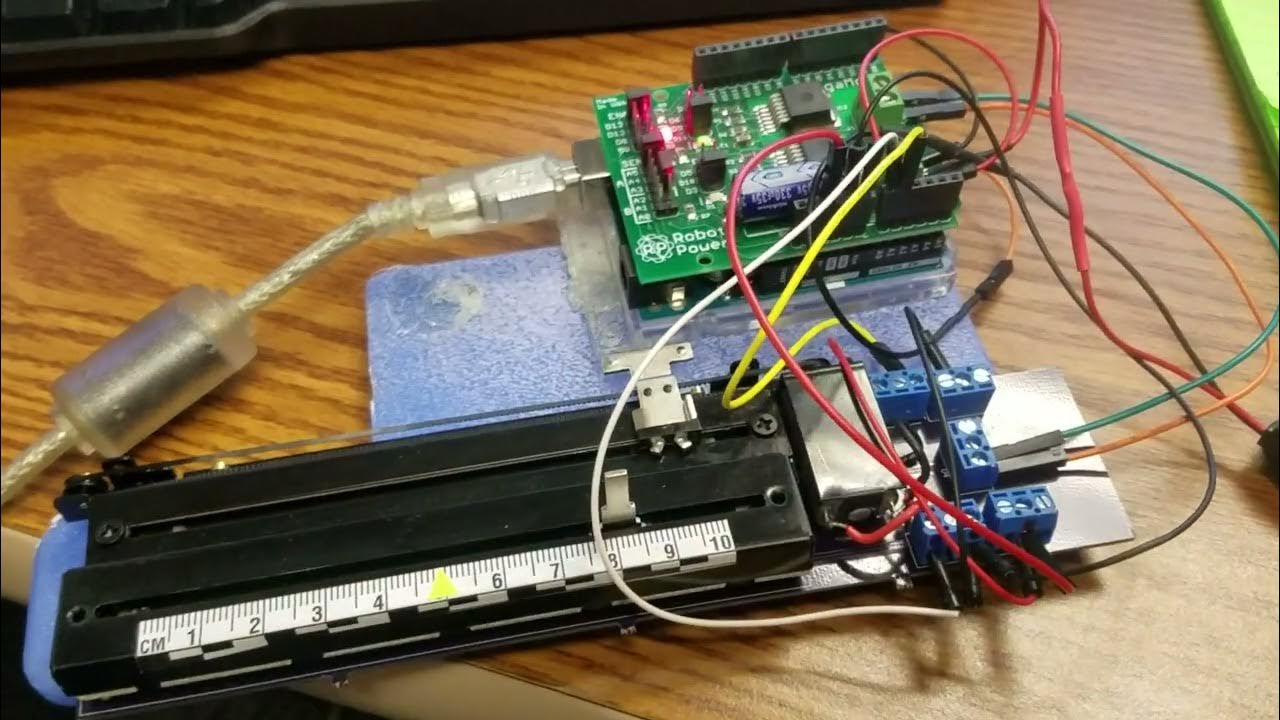 Arduino Linear Actuator Real Time Control Part 1 Good Gain Follows