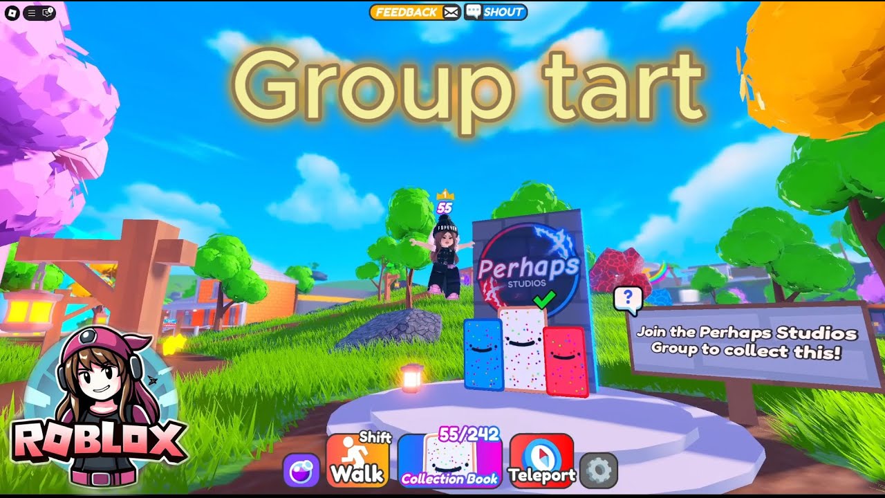 Roblox, find the Tarts guides- Group tart - YouTube