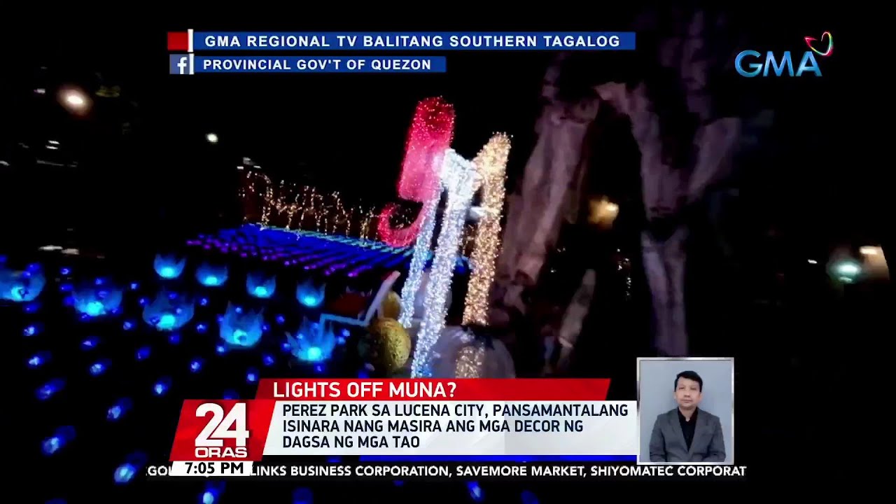 Perez Park sa Lucena City, pansamantalang isinara nang masira ang mga ...