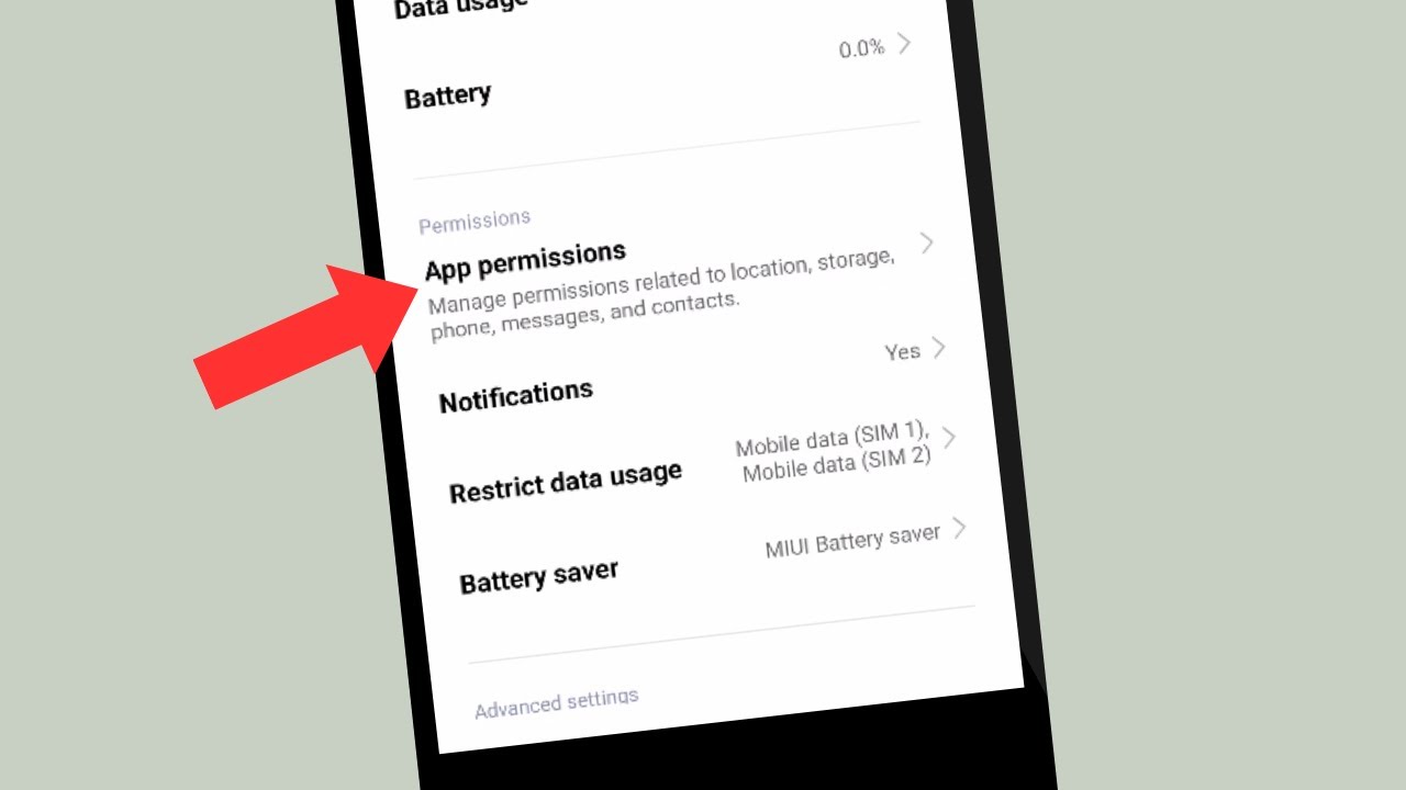 Redmi App Permission | App Permission Setting Redmi | App Permission ...