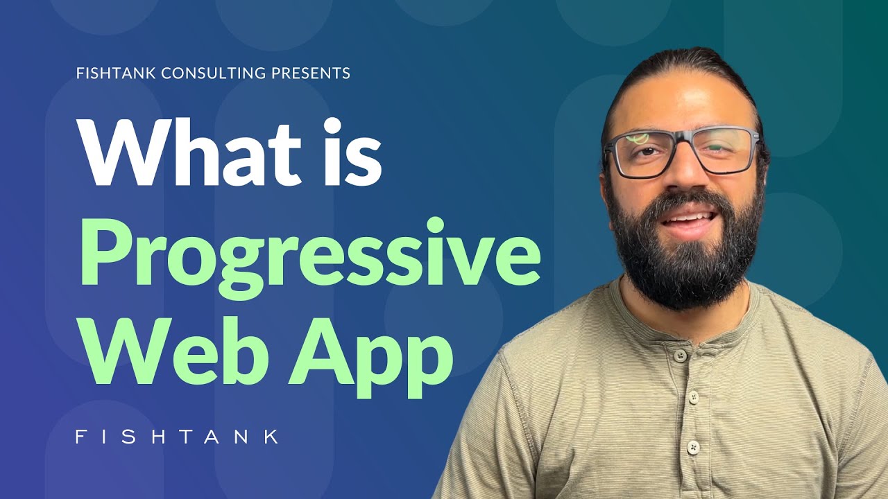 What is a Progressive Web App - YouTube