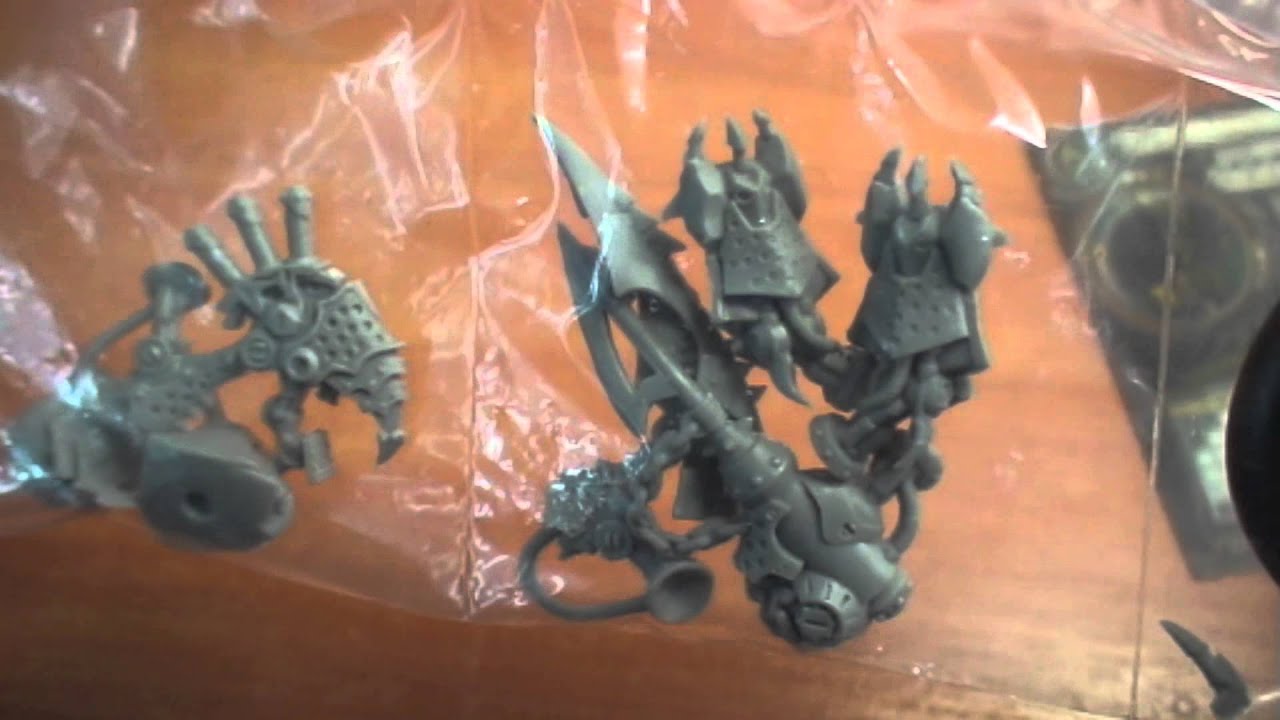 Video Review Warmachine Cryx: Corruptor/Reaper/Slayer PLASTIC Helljack ...