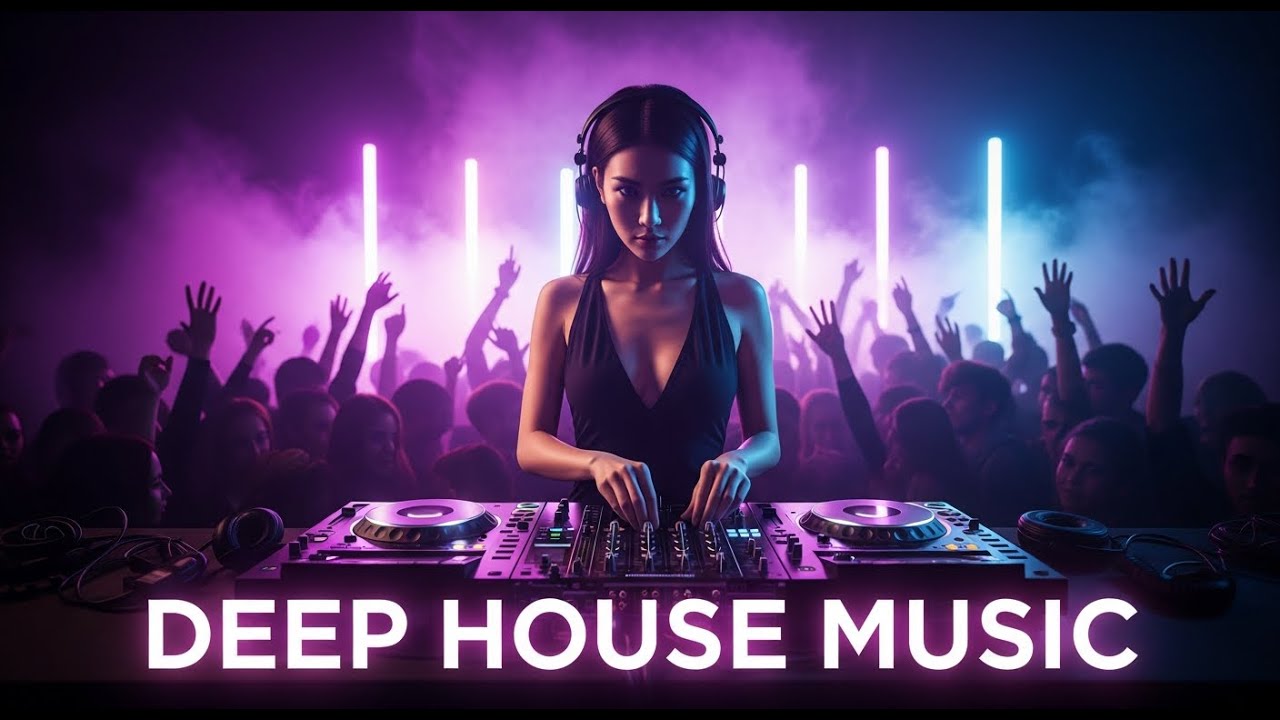 Deep House Club Flow ⚡ Deep Bass Beats for Night Energy and Party Dance ...