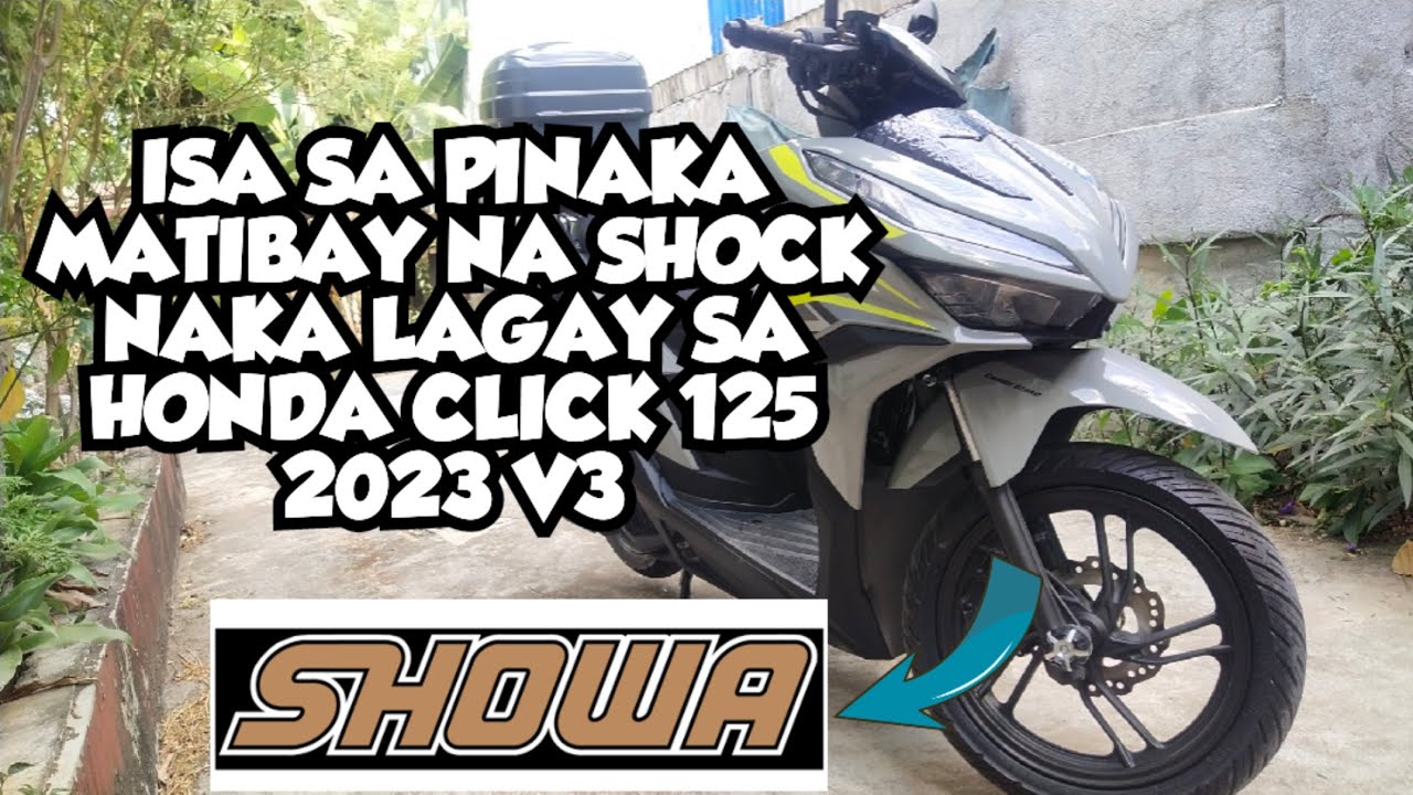 MATINDI PALA ANG SHOCK NG HONDA CLICK 125 2023 VERSION 3 - YouTube