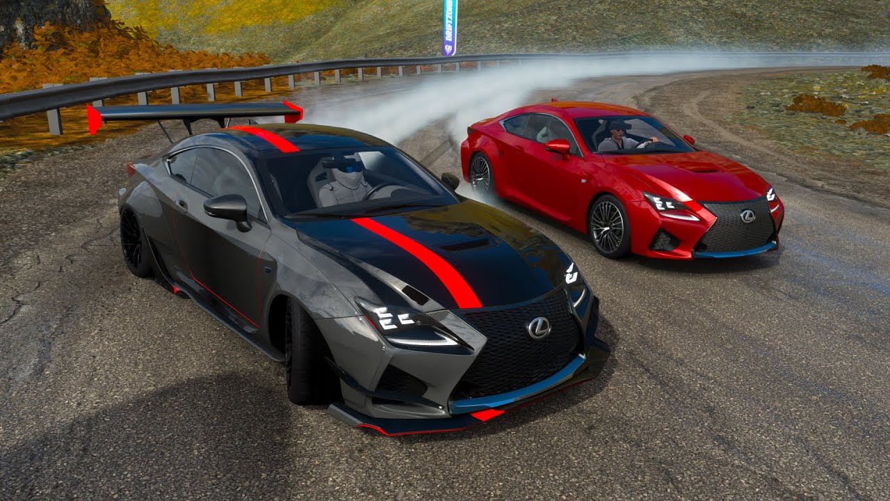 Lexus RCF Rocketbunny vs RCF stock!? - YouTube
