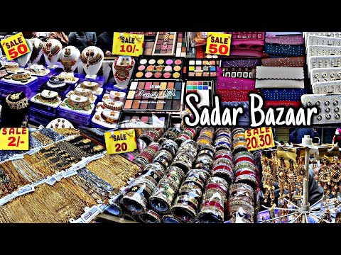 Sadar Bazar Market Delhi | Exploring Patri Market Collection Sadar ...
