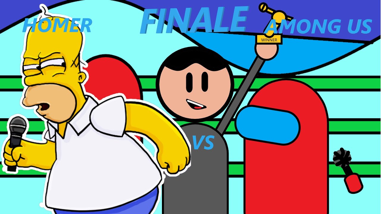 HOMER VS AMONG US FINALE! : custom beatbox battles - YouTube