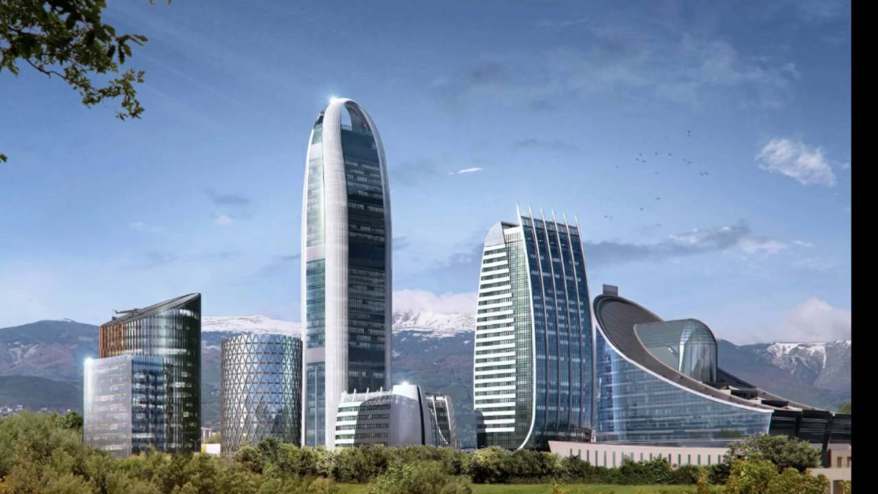 "Sky fort" Sofia skyscraper- 202m - YouTube