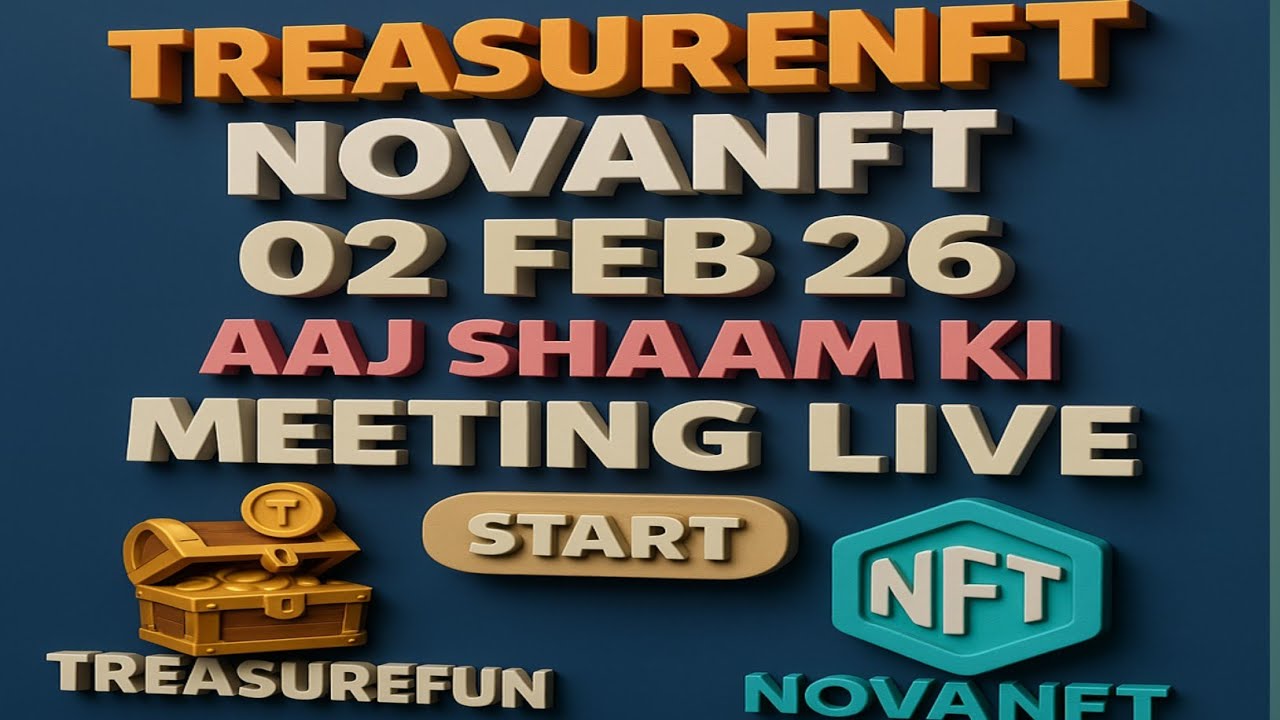 LIVE: TREASURE NFT MEETING | LATEST UPDATES AND INFORMATION - YouTube