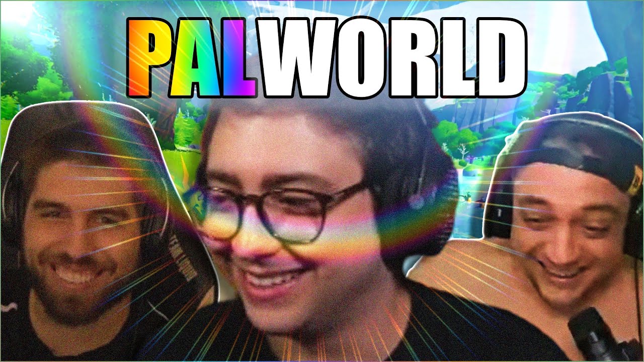 Streamers florescendo a quinta série que os habitam no Palworld #2 ...