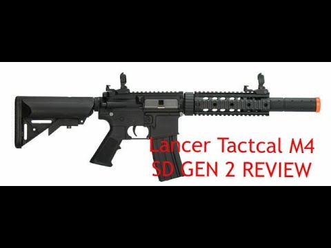 Lancer Tactical M4 SD GEN 2 REVIEW - YouTube