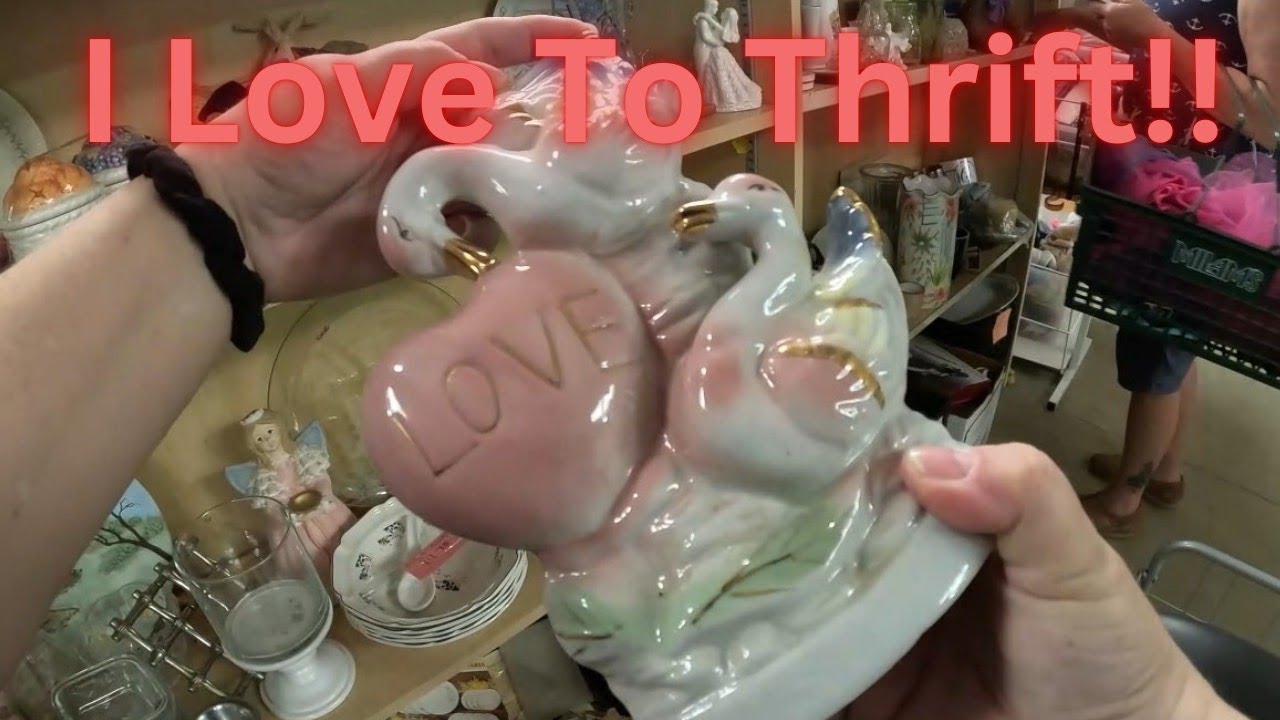 I Love To Thrift To Find Treasures! Thrifting With Friends Part 2 of 3 ...