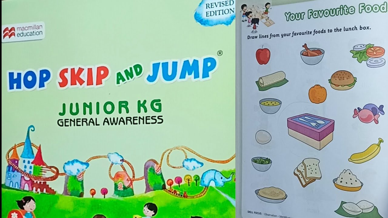 Your Favourite Food & Fun Time / Hop skip and jump junior kg general ...
