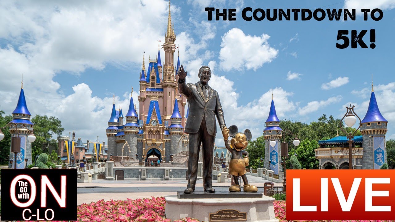 DISNEY MAGIC KINGDOM | RIDES | TRON | PARADES | COUNTDOWN TO 5K SUBS ...