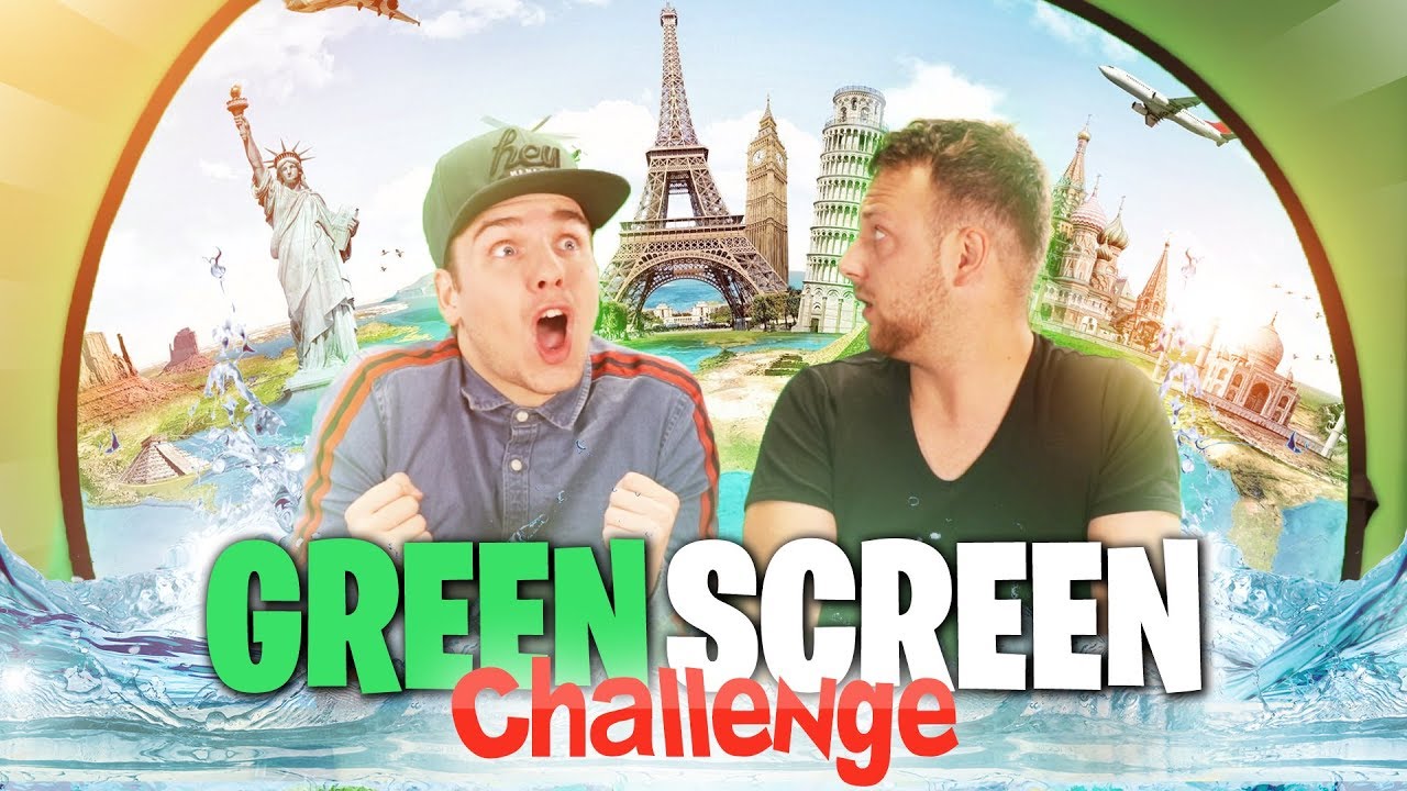 GREEN SCREEN CHALLENGE 2.0! - YouTube