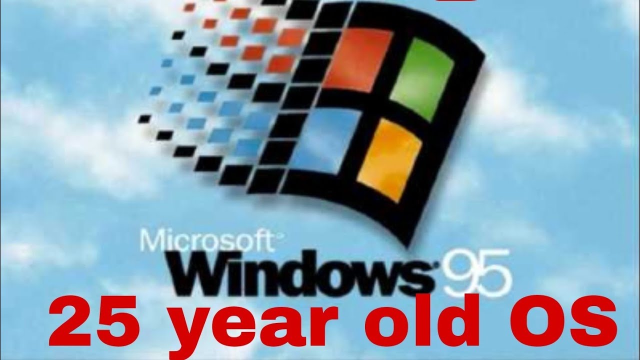 Running Windows 95 through Dosbox. - YouTube