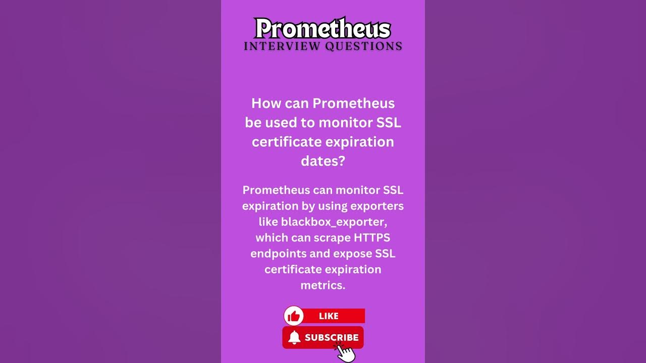 18 -2 Prometheus Interviewer's Top Questions - YouTube