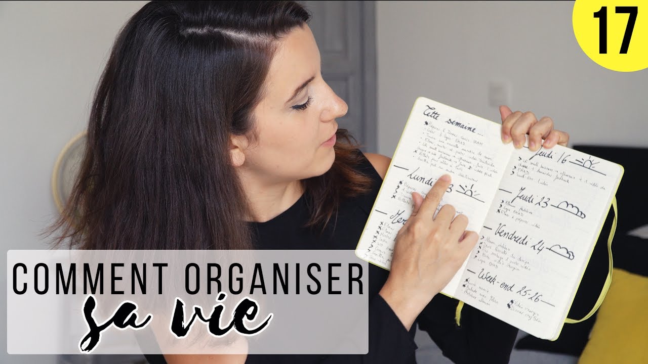 5 astuces pour S'ORGANISER et atteindre ses OBJECTIFS (bullet journal ...