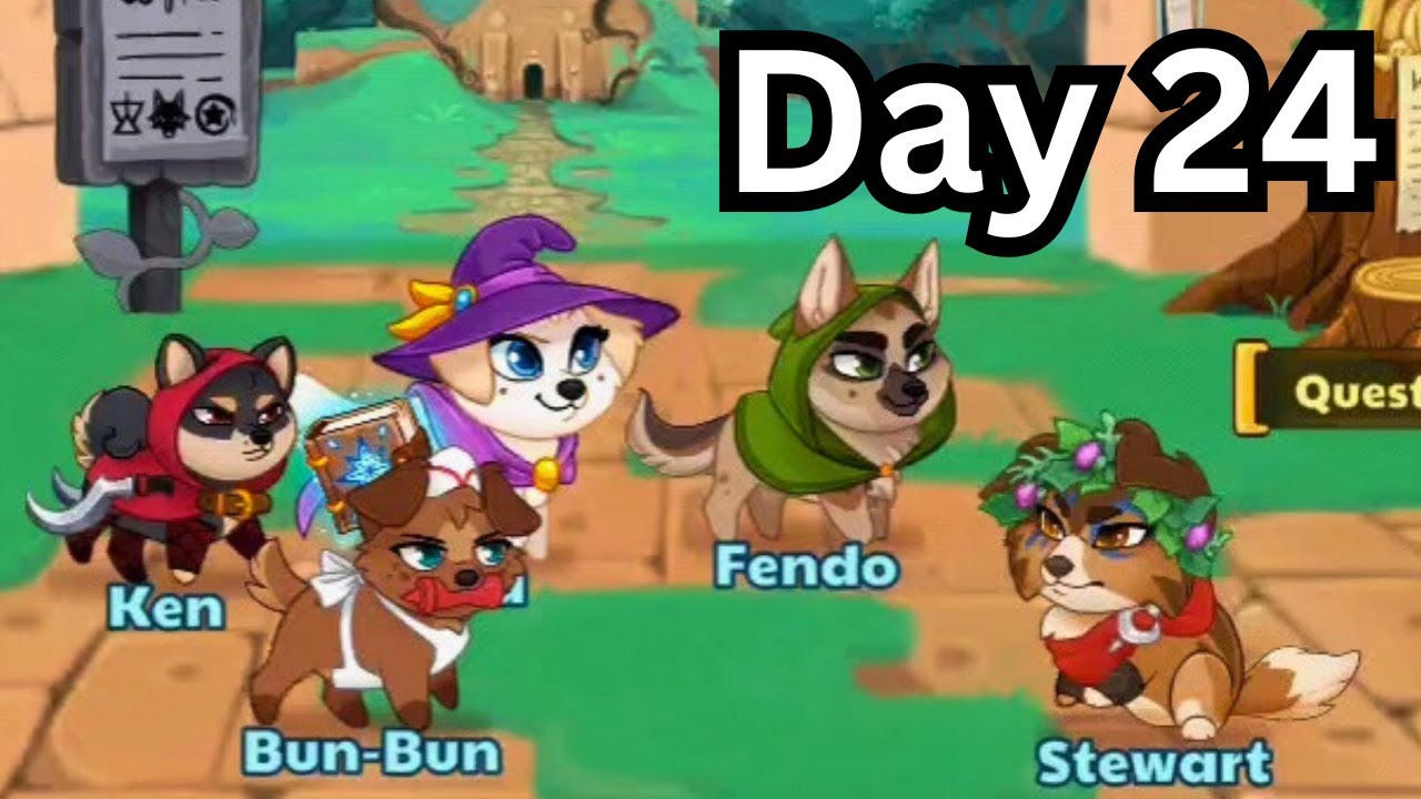 Dungeon Dogs Gameplay - Day 24 - YouTube