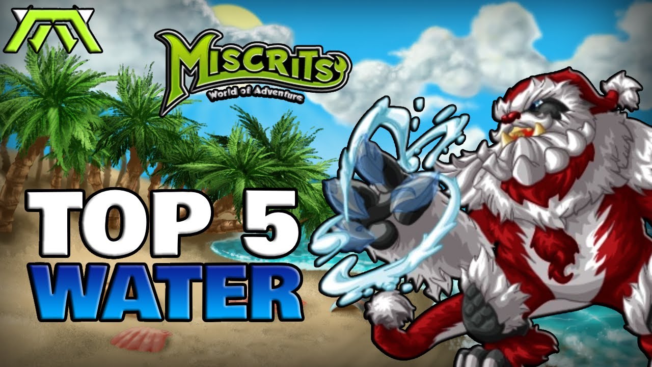 TOP 5 BEST WATER MISCRITS IN ARENA |v0.72 - YouTube