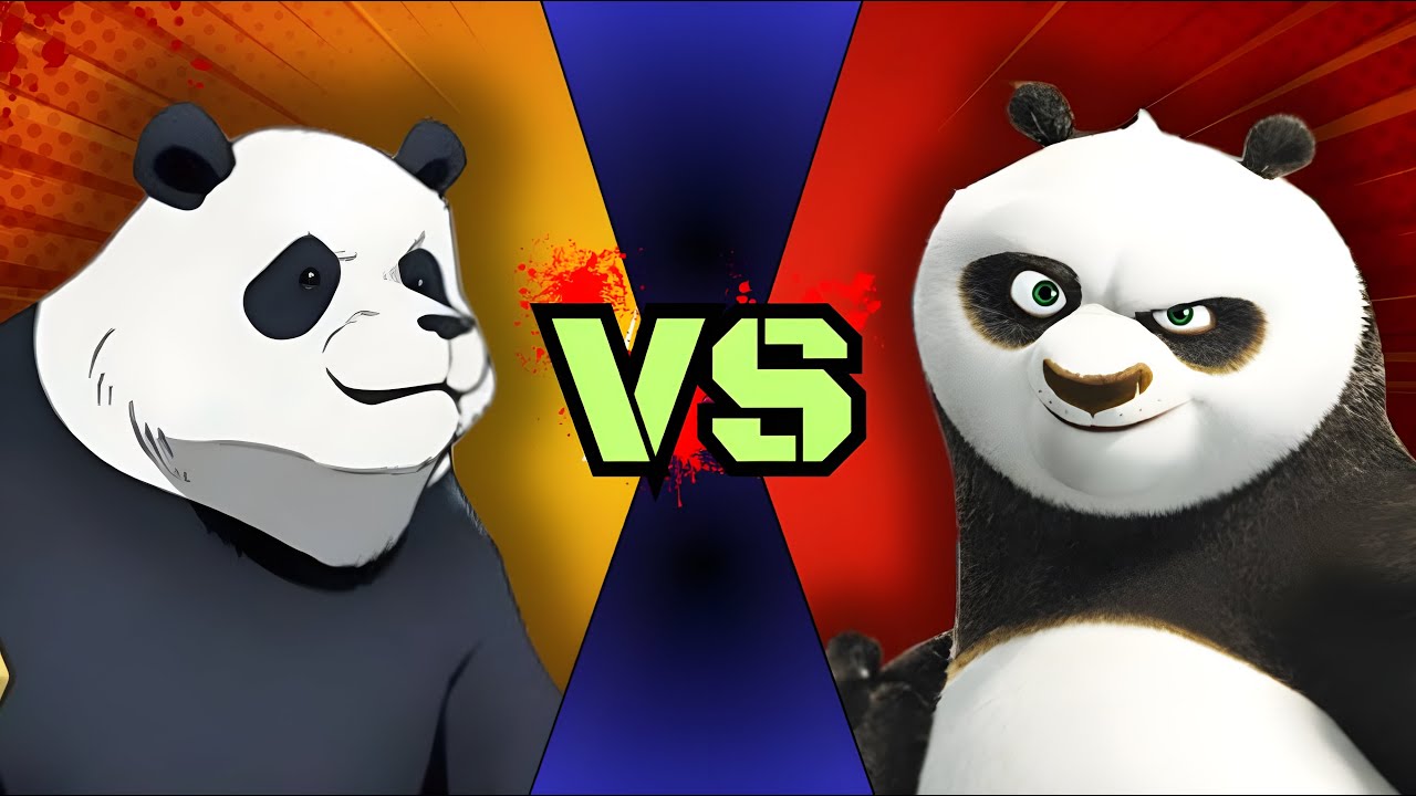Panda from Jujutsu Kaisen VS Po Kung Fu Panda | The Ultimate Showdown ...
