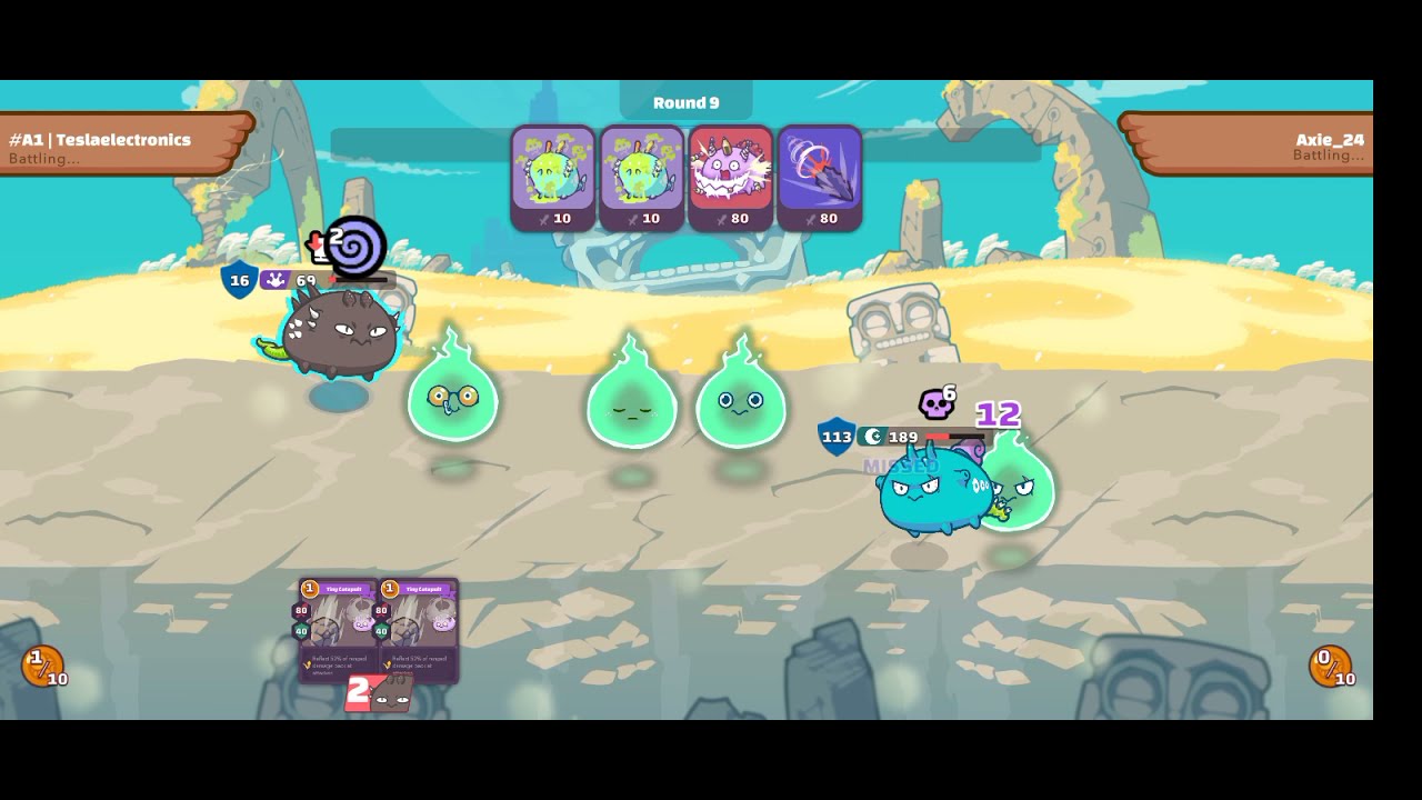 Como ganar a equipo triple terminator luna? Axie Infinity +2250 copas ...