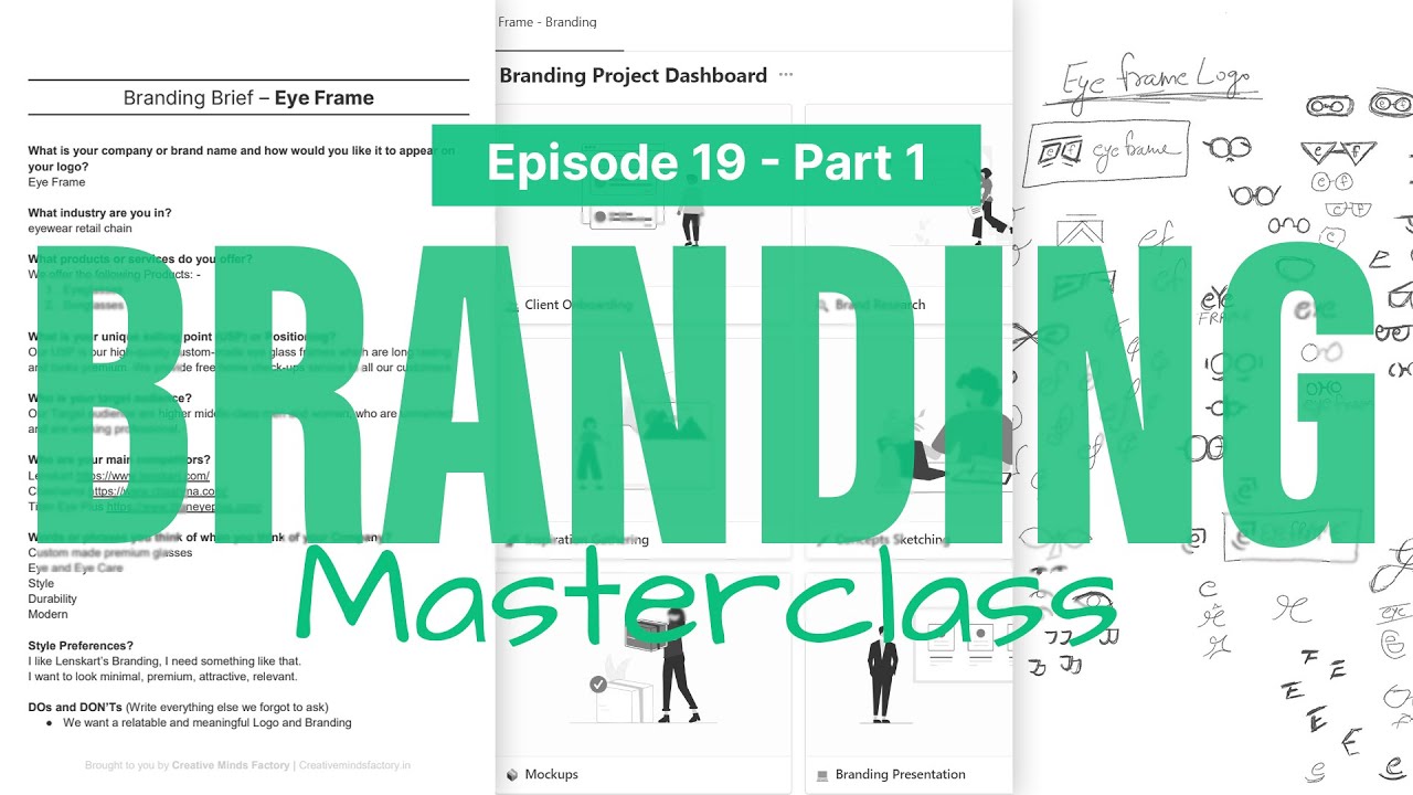 Branding Masterclass | Ep.19 Part-1 | Full Logo Design Process - YouTube
