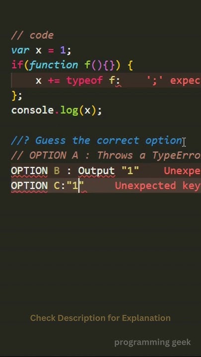 Javascript Quiz How Well Do You Know Typeof In Javascript Programming Javascript Coding