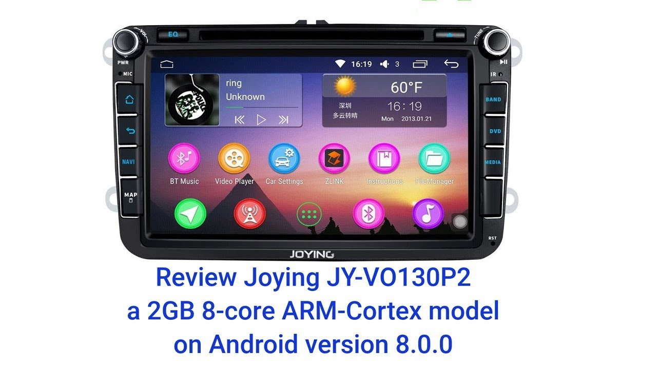 Joying PX-5 Android 8 head unit review - YouTube