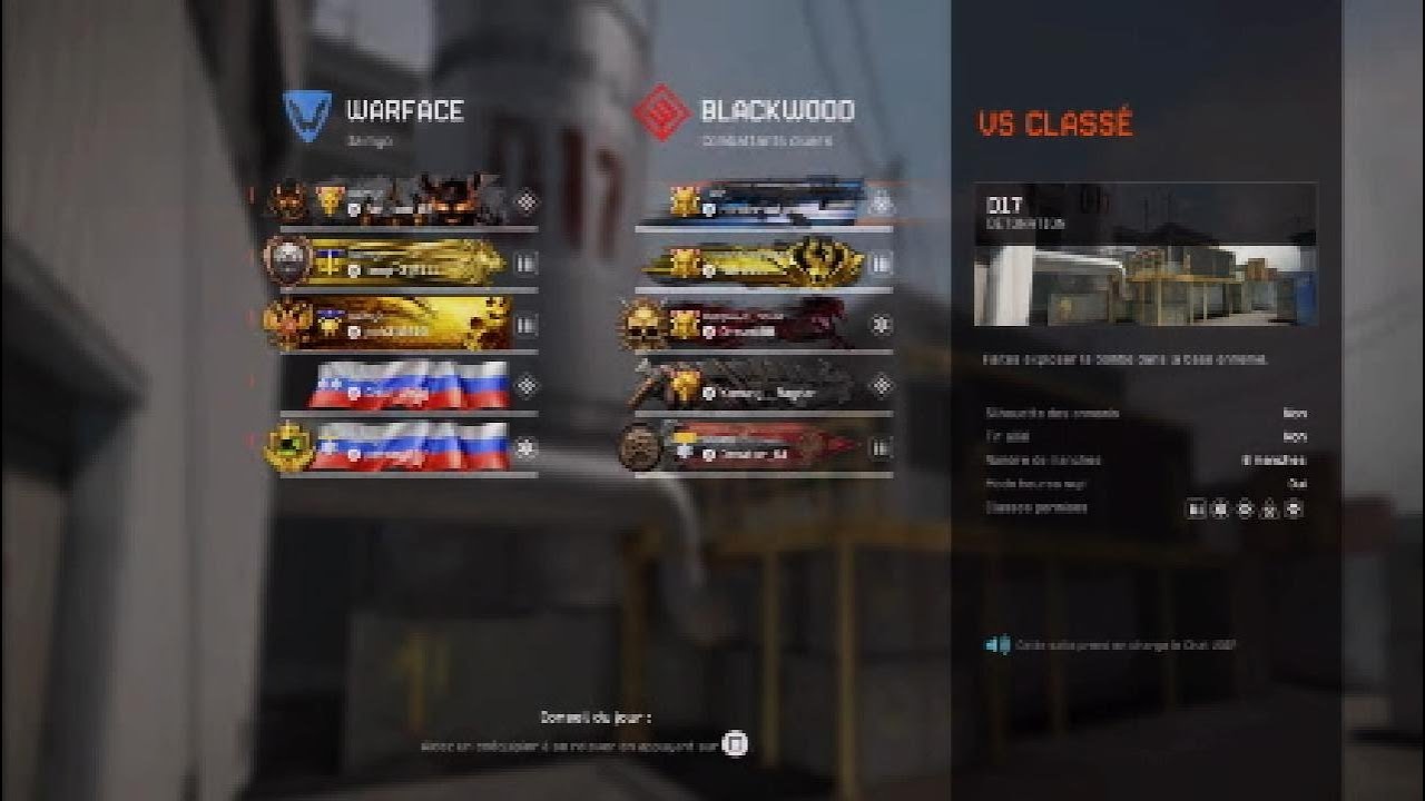 WARFACE J'AFFRONTE LE CLAN "Daimyo" EN RANKED ! - YouTube