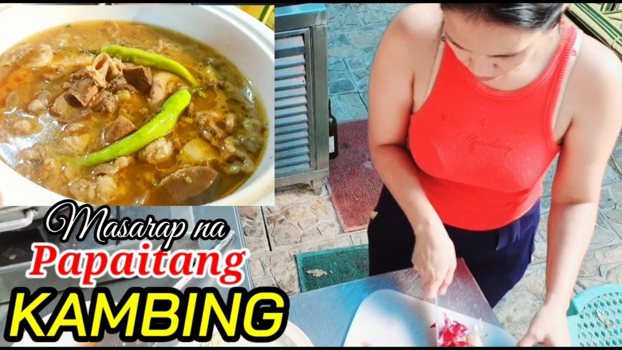 Papaitan Kambing (bitter goat stew) lutong bahay | How to cook w ...