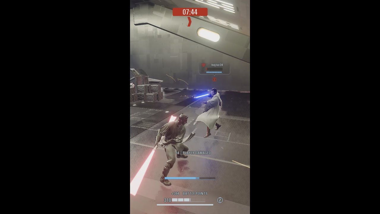 Noob Darth Maul or Pro Obi-Wan - Epic Fight - Star Wars Battlefront 2 ...