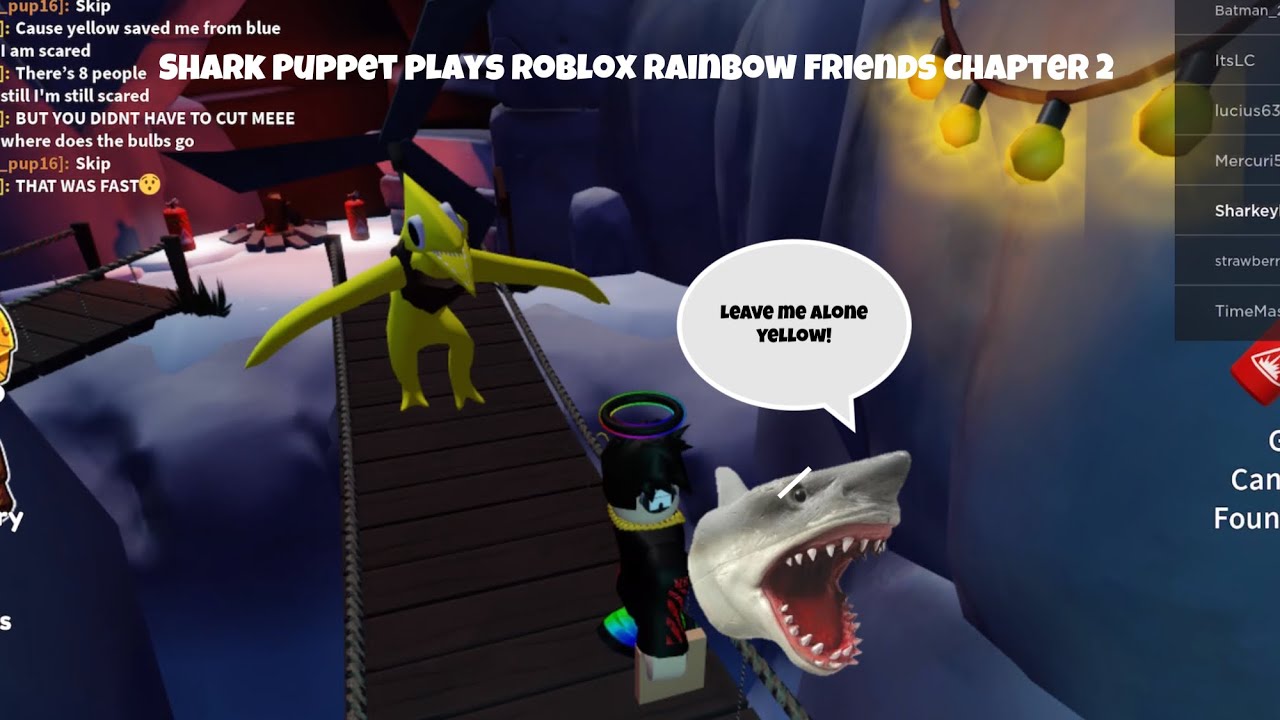 SB Movie: Shark Puppet plays Roblox Rainbow Friends Chapter 2! - YouTube