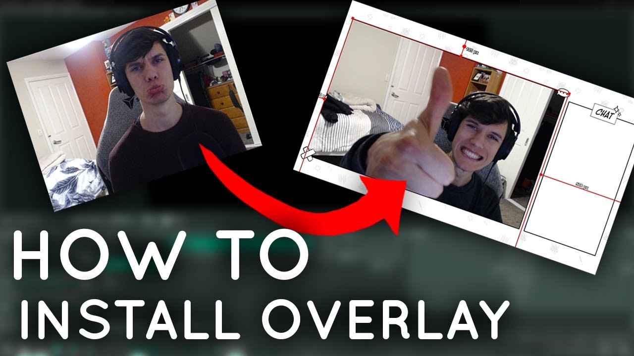 How to install a stream overlay - YouTube