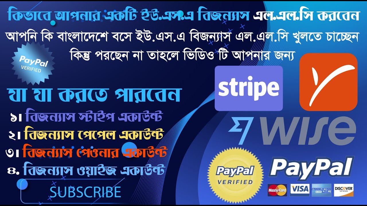 How To Create USA Business Verified PayPal Account In Bangladesh 2023 ...