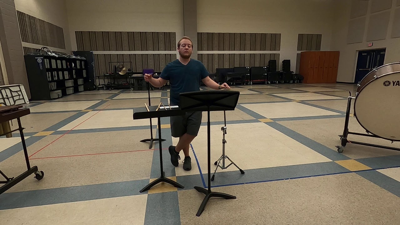 Grainger Aux Perc Talk Through - YouTube