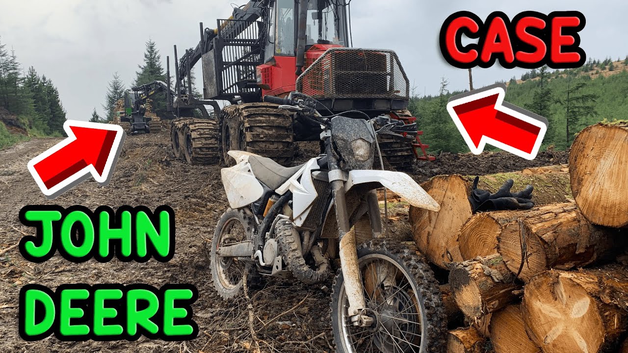 Stumbling Across Forestry Equipment - YouTube